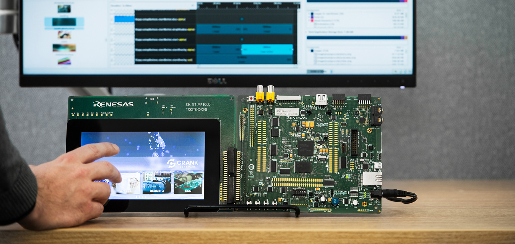 Supported Embedded GUI MCU & MPU Hardware | Crank AMETEK